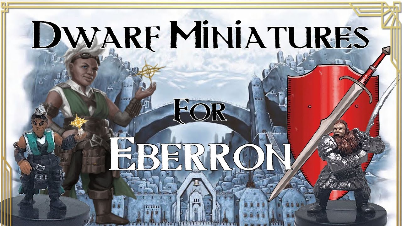 Dwarf Miniatures for D&D in Eberron | Eberron Collector - YouTube