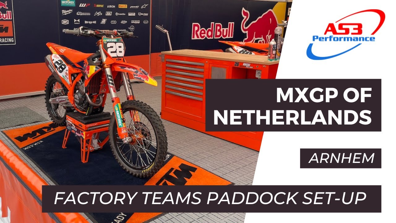 Ever wondered what an MXGP paddock looks like? Factory MX teams set up ...