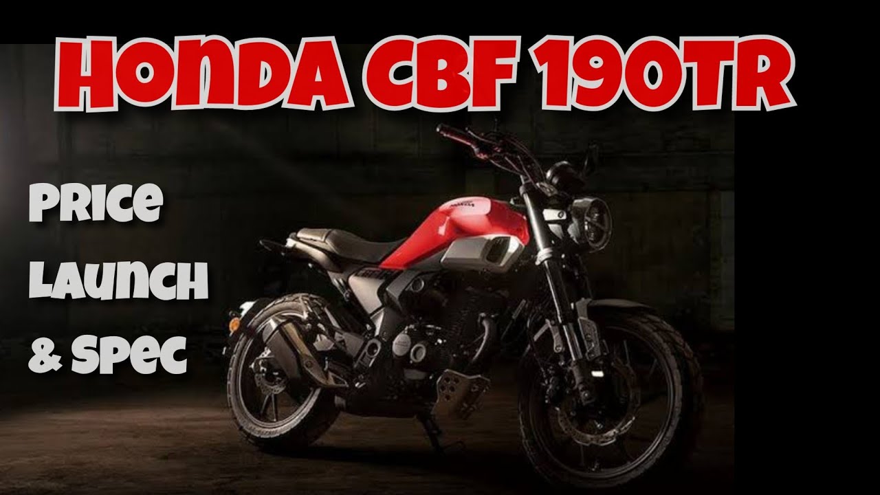 Honda Neo Retro Sports Scrambler CBF 190TR India Launch Price Features ...