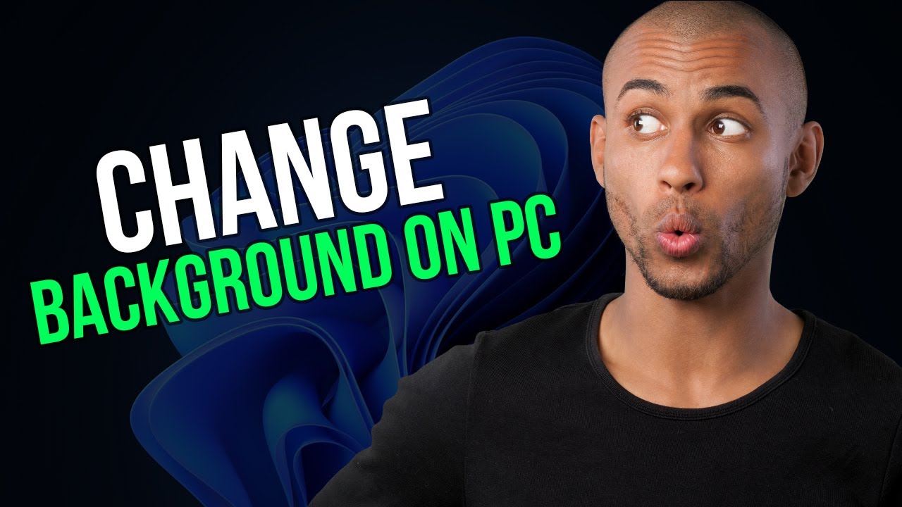 How to change background on computer - A to Z - YouTube