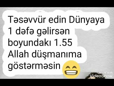 Whatsap üçün status ( maraqli video )