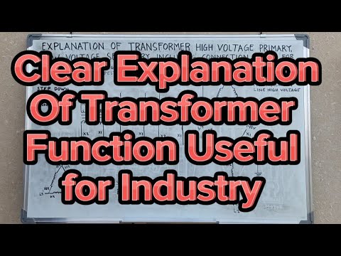 Clear explanation of transformer function useful for industry - YouTube