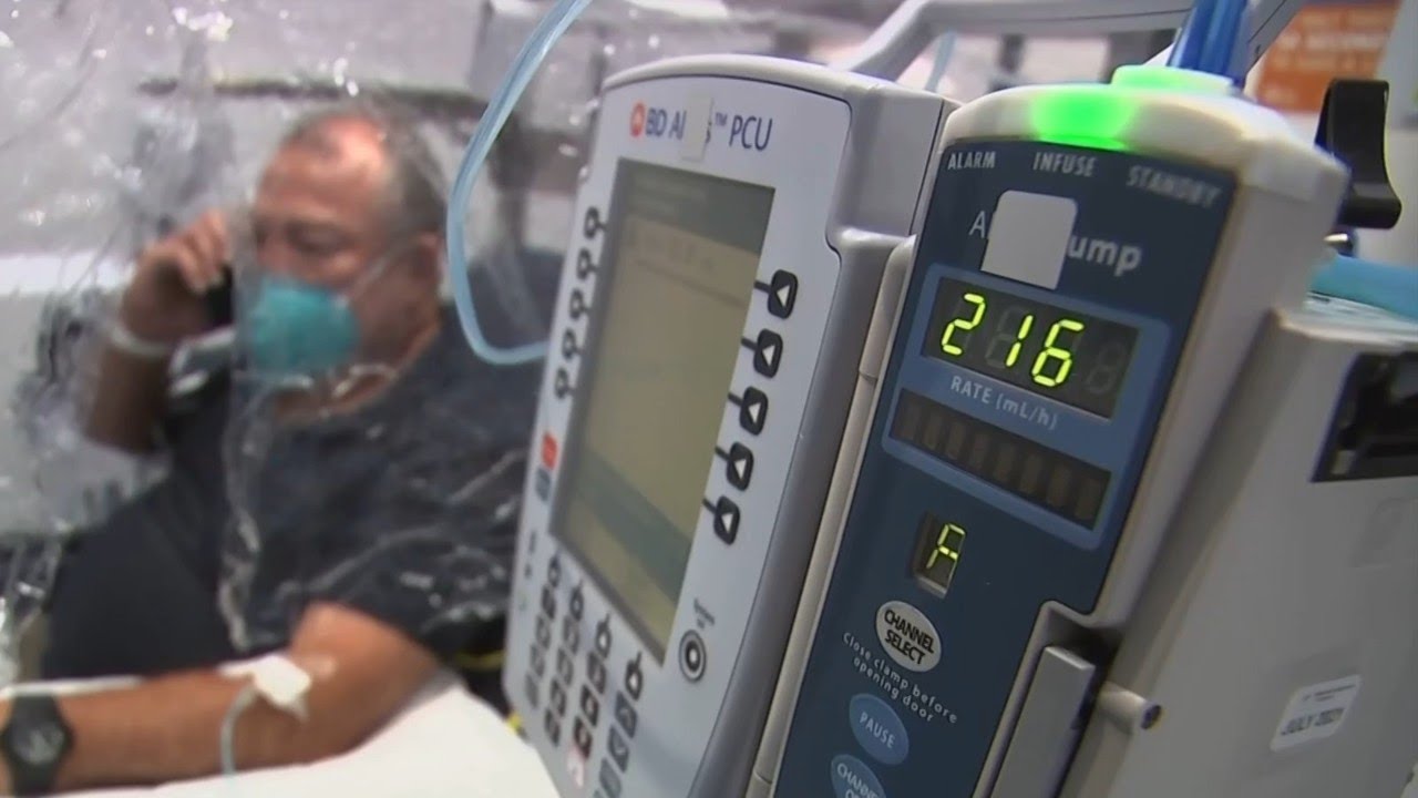 New COVID infusion helps save lives of at-risk patients - YouTube