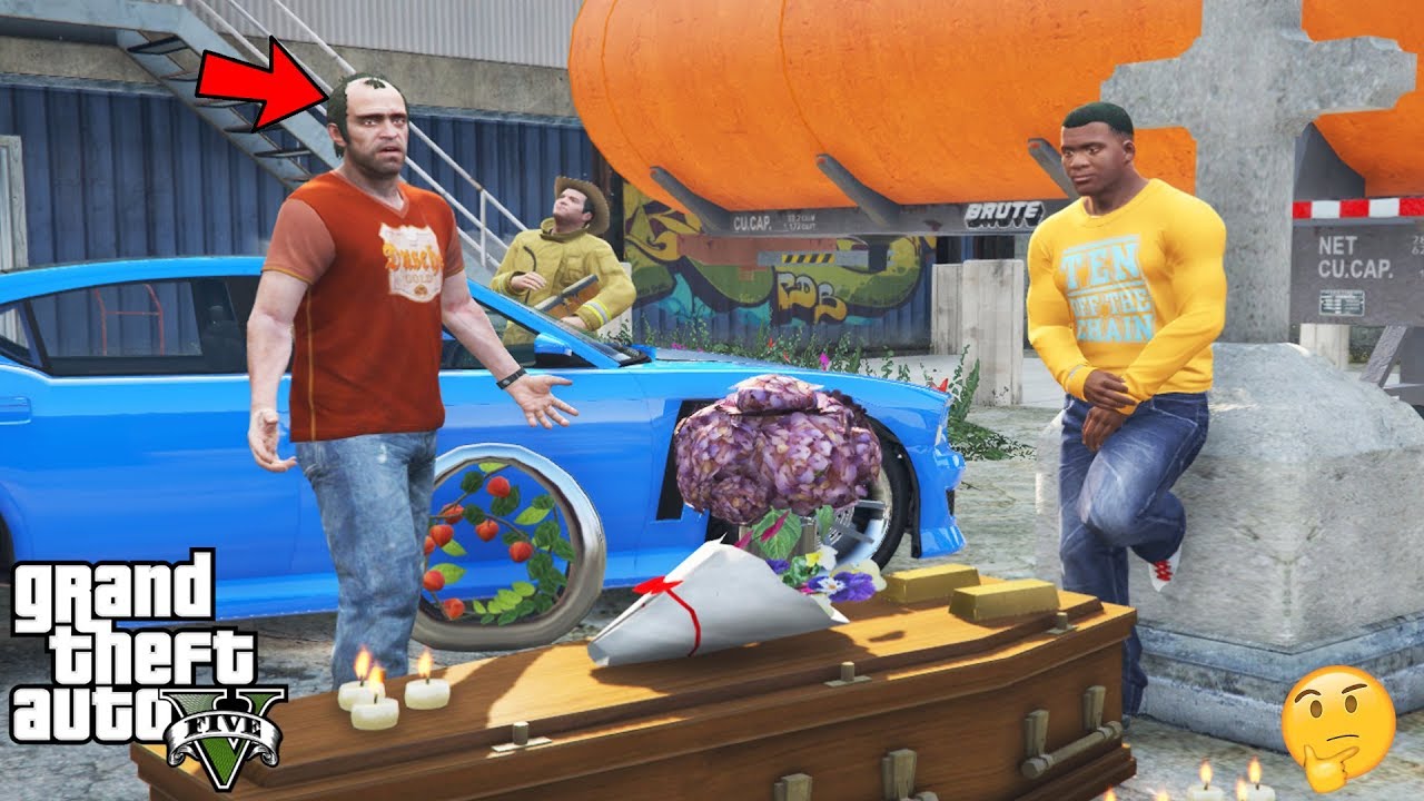 GTA 5 - What Happens if You BEAT TREVOR to The Tank in The Final ...