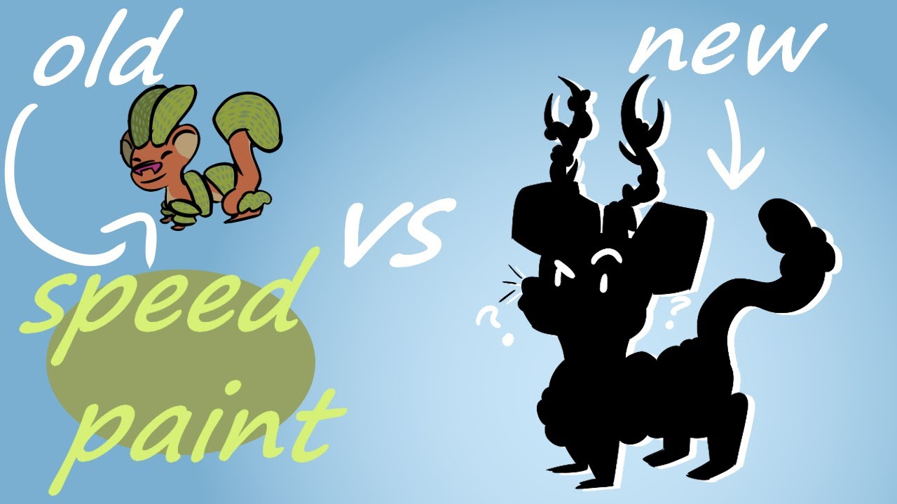 original creature redesign (speedpaint) mousey friend? - YouTube