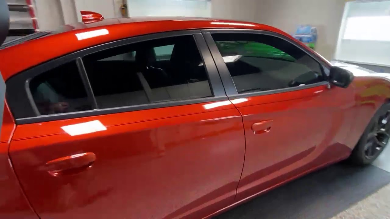 Dodge Charger tint and racing stripes by DeDona Tint and Sound. - YouTube