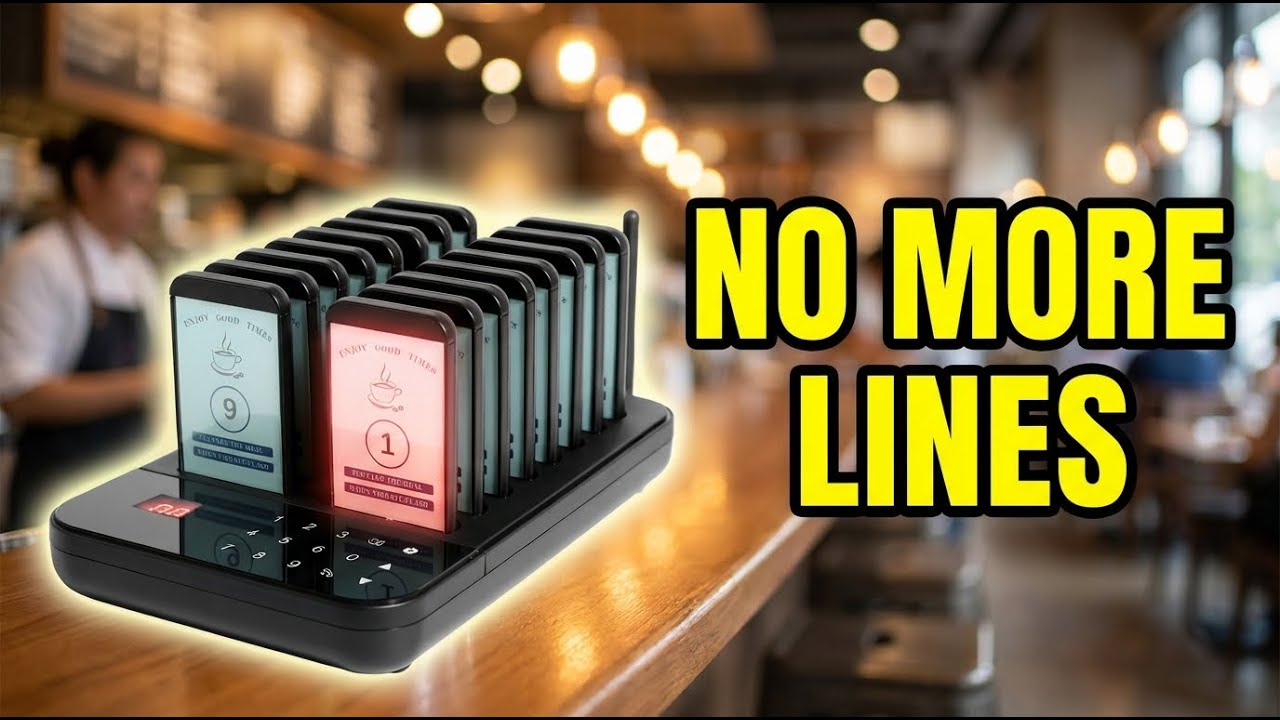 Easy No-WiFi Pagers for Restaurants? [AGJ Review] - YouTube