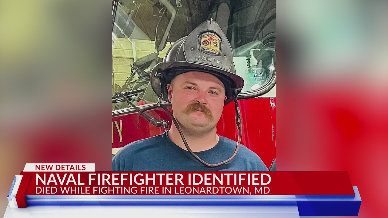 Navy releases name of firefighter who died in line of duty fighting ...