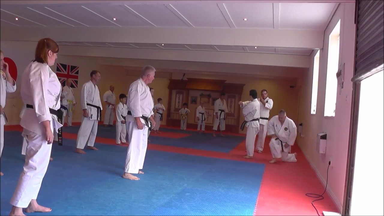 Heian Godan kata UK seminar by SKIF Sensei Katsu TJ-Shuhari Shotokan ...