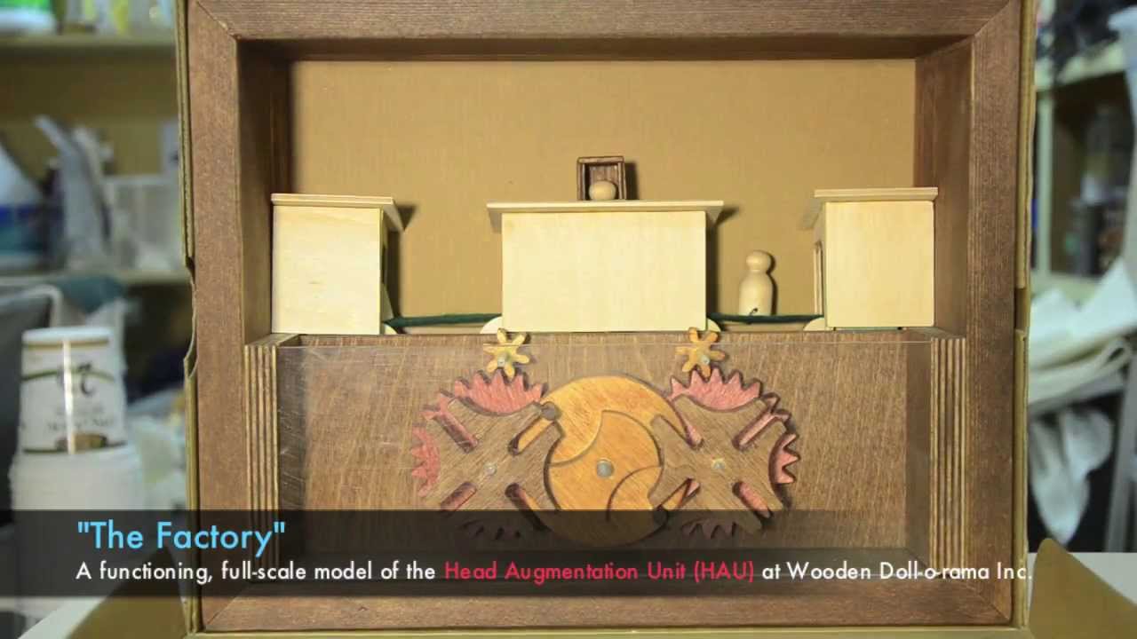 Shoebox Diorama Experiment - The Factory - YouTube