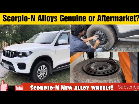 Scorpio-N | New Alloy Wheels | Price | Genuine or Aftermarket | 2023 ...