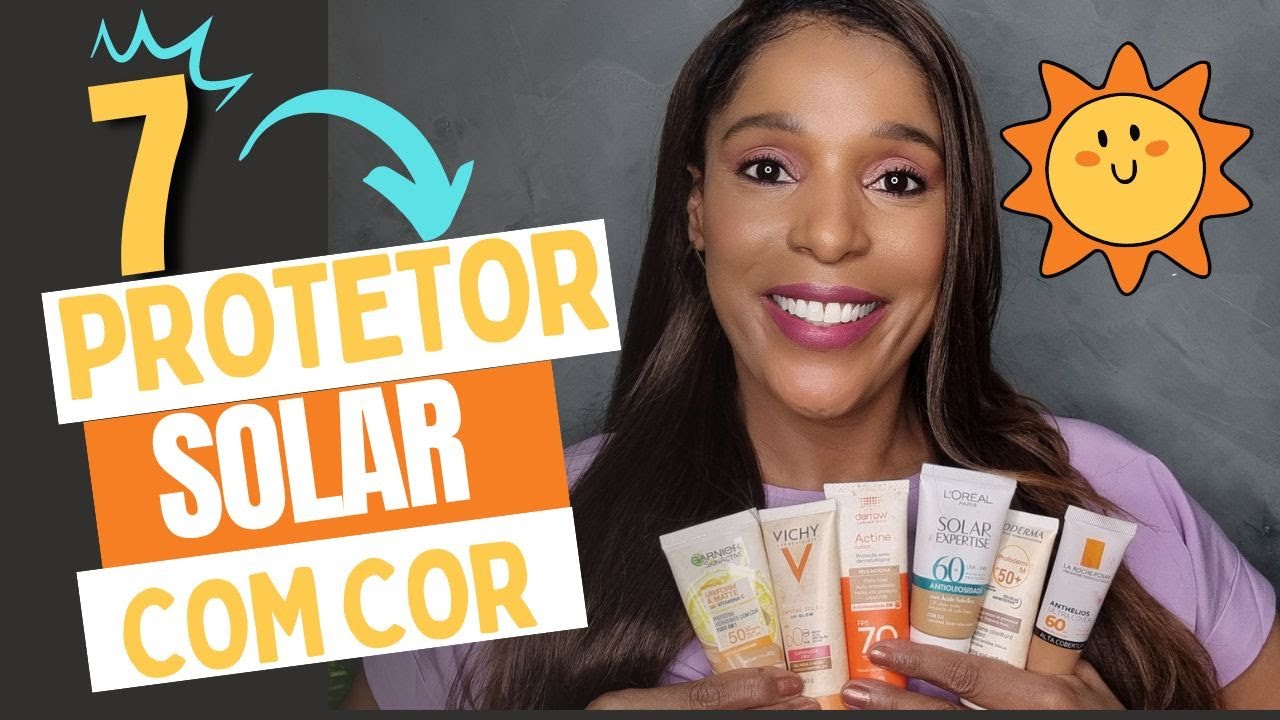 TOP PROTETOR SOLAR COM COR | 7 OPÇÕES DE FILTRO SOLAR COM COR DE BASE ...