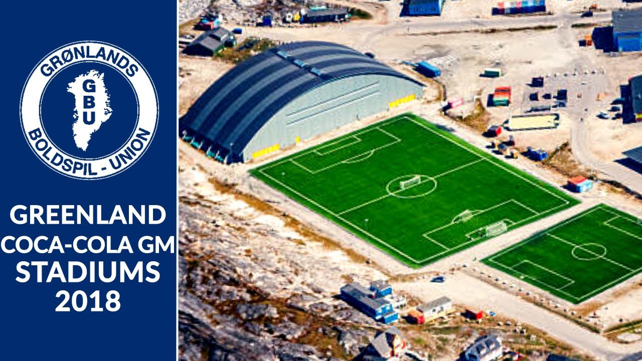 Greenlandic Football Championship Stadiums 2018 - YouTube