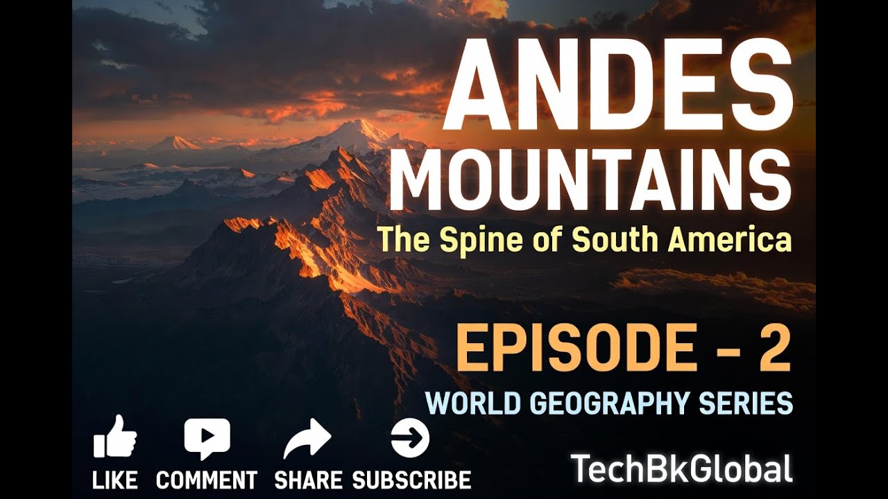 Andes Mountains: कैसे बनी South America की 7000 km लंबी पर्वत श्रृंखला ...
