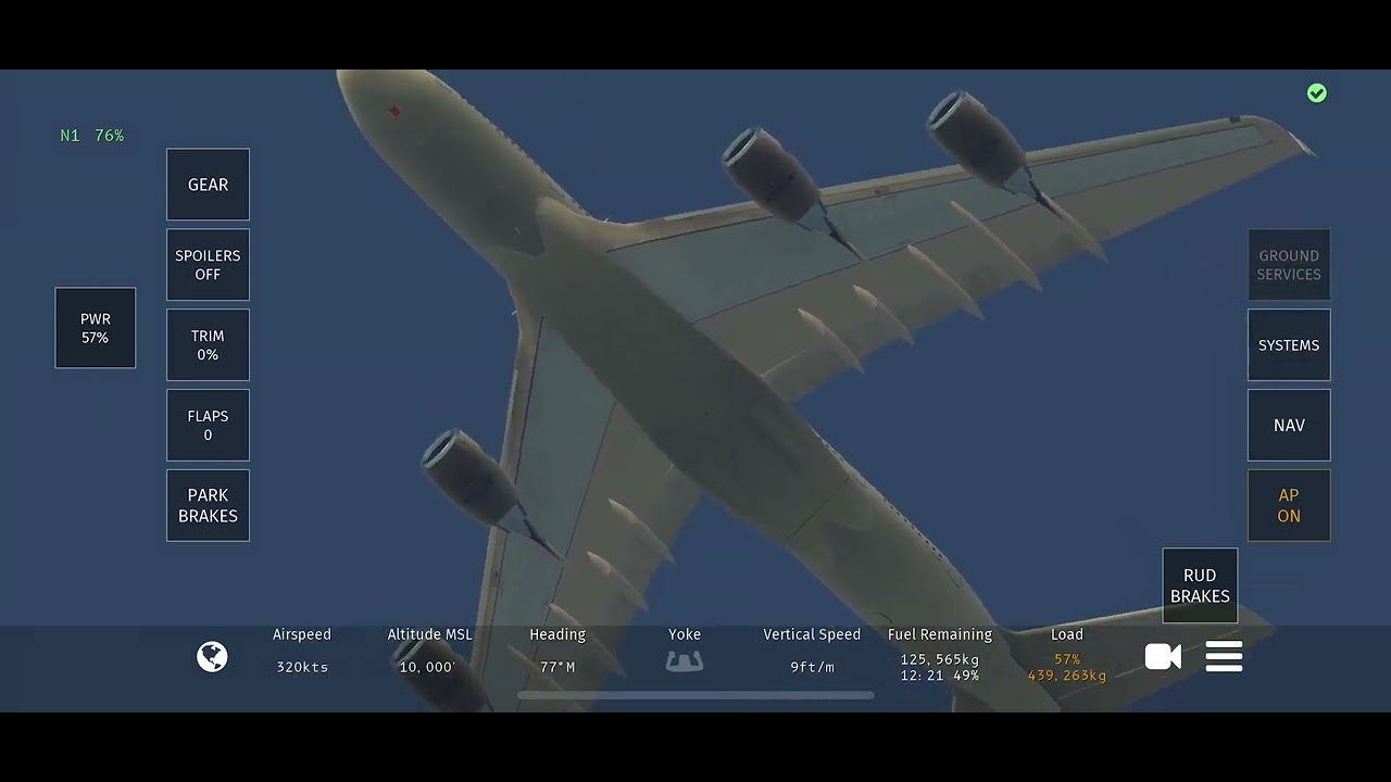 Air France Airbus A380- Infinite Flight - YouTube