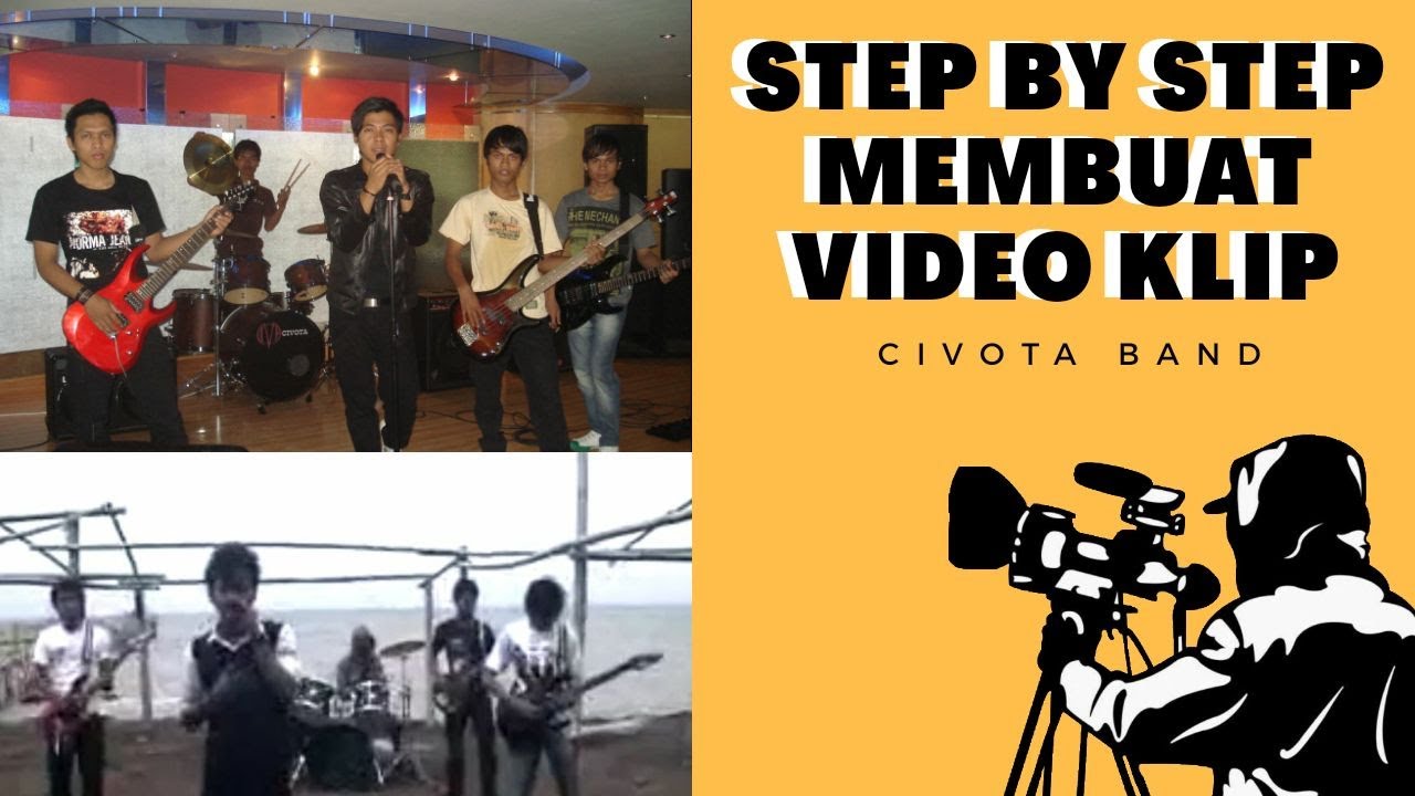 CARA SIMPLE MEMBUAT VIDEO KLIP GROUP BAND - YouTube