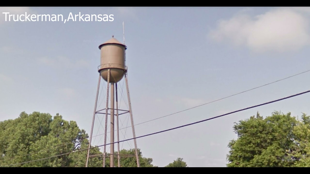 Water towers in Arkansas - YouTube