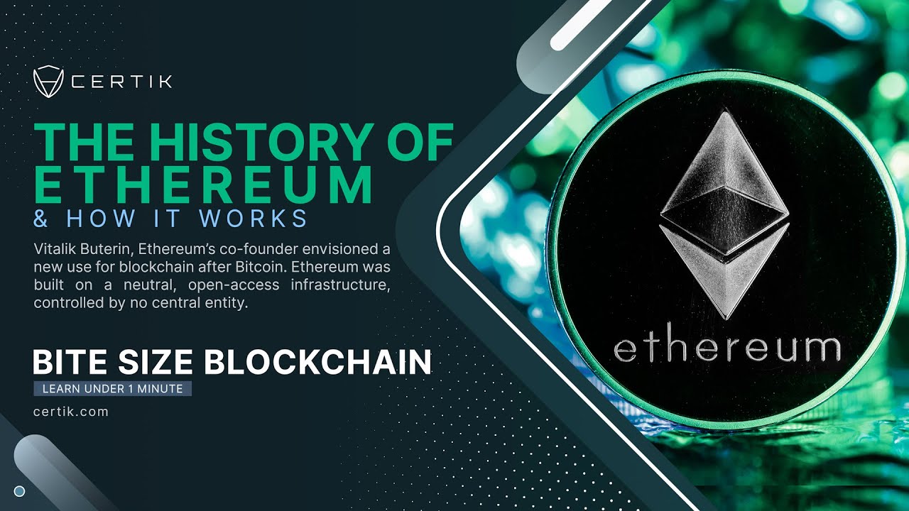 The History of Ethereum & How It Works | Bite Size Blockchain | CertiK - YouTube