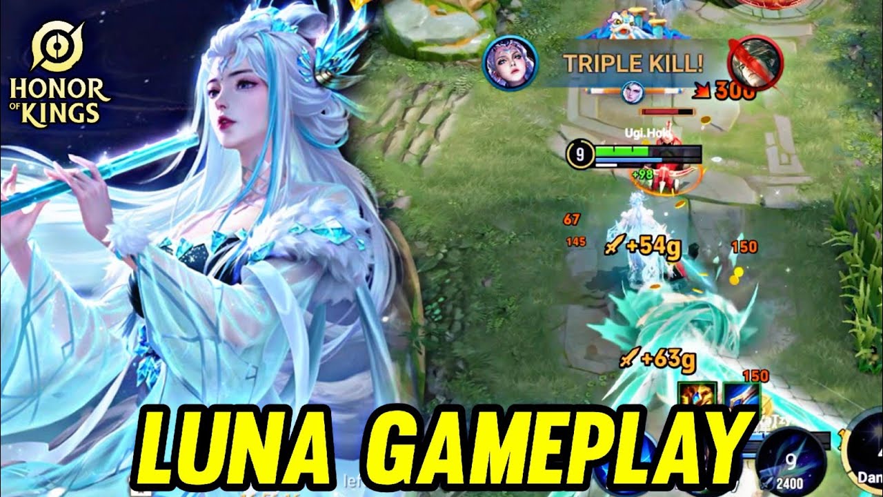 Honor Of Kings (Luna) Gameplay - YouTube