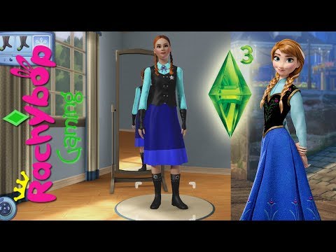 Creating Anna in The Sims 3 [Disney Princess Series] | Rachybop - YouTube