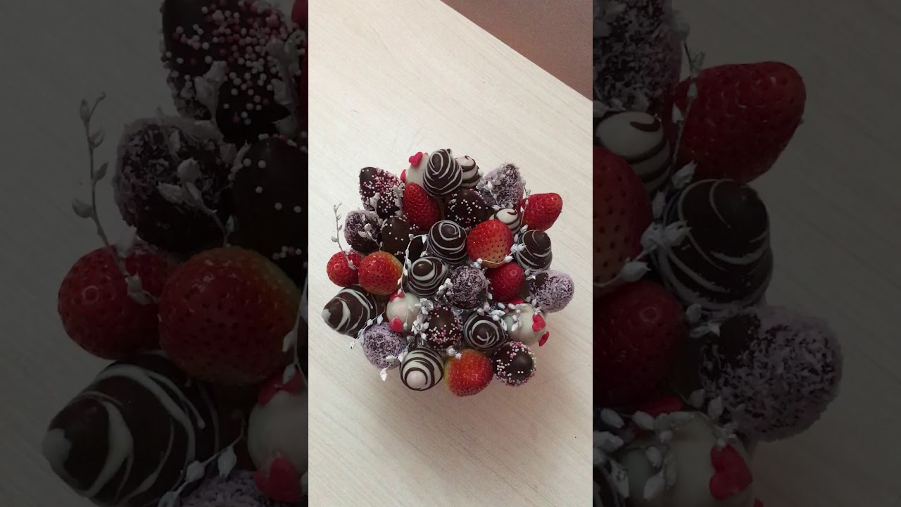 Fresas con chocolate Frutillas con chocolate - YouTube