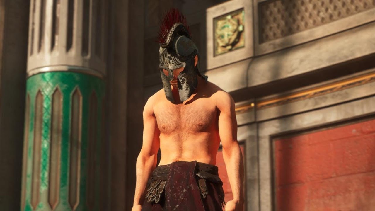 Sad Gladiator in Destroyed Arena - YouTube