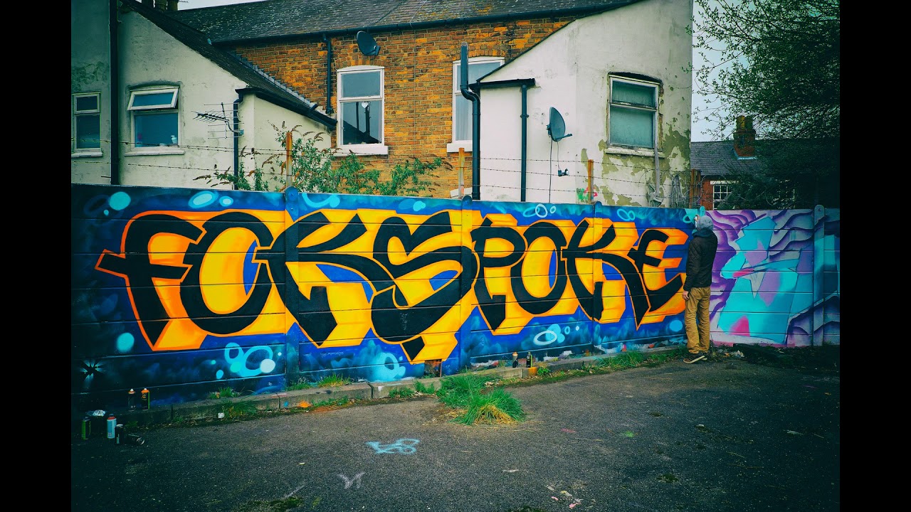 The big Yard Graffiti Jam, Derby 2018 - YouTube