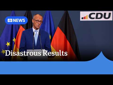 German chancellor's CDU crushed in two state elections | ABC NEWS