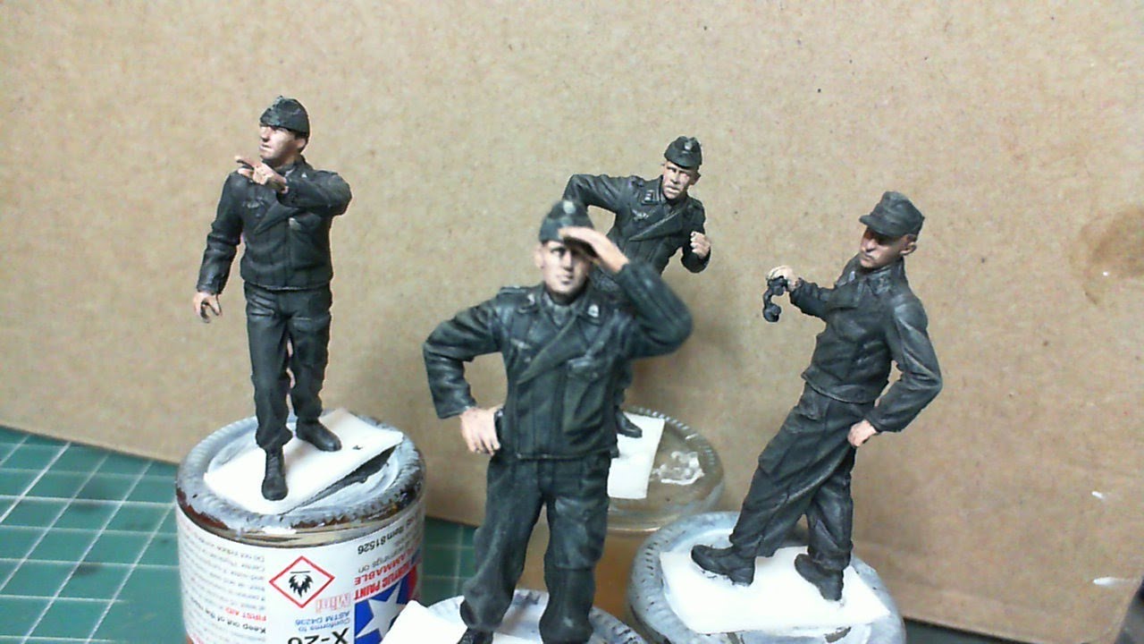 Figures for Beginners Part 4 Painting (c) - YouTube