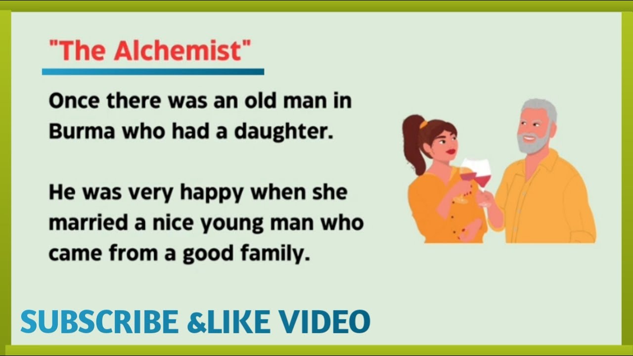 The Alchemist Story 📚| Listen 👂& Learn | Improve Your English | Learn ...