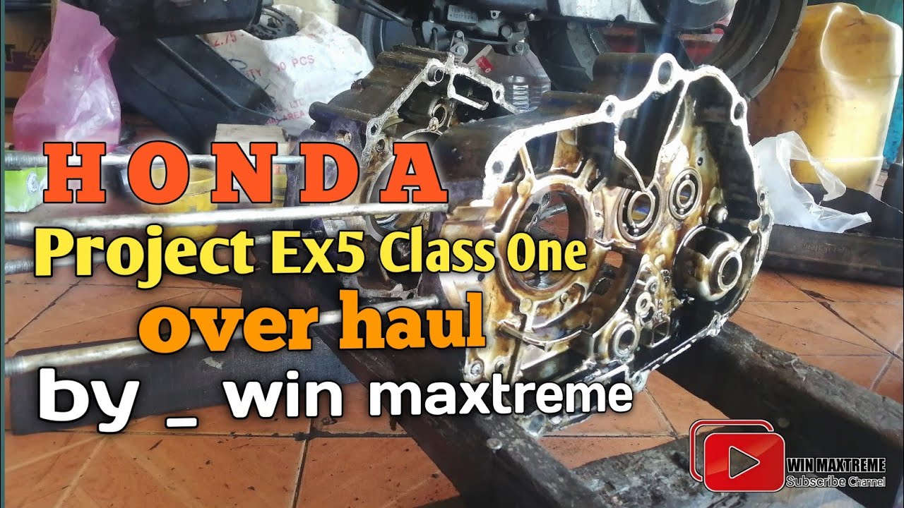 HONDA Ex5 Class'1 Over Haul - YouTube