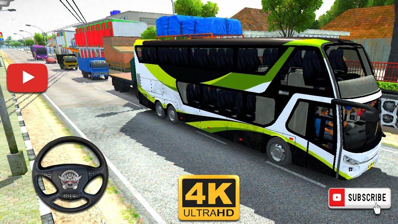 Luxuries Bus ll best bus log travel ll #games #bussimulatorindonesia # ...