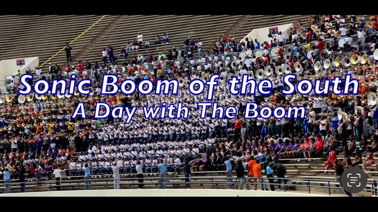 Jackson State Sonic Boom of the South | A DAY WITH THE BOOM 2024🔥 - YouTube