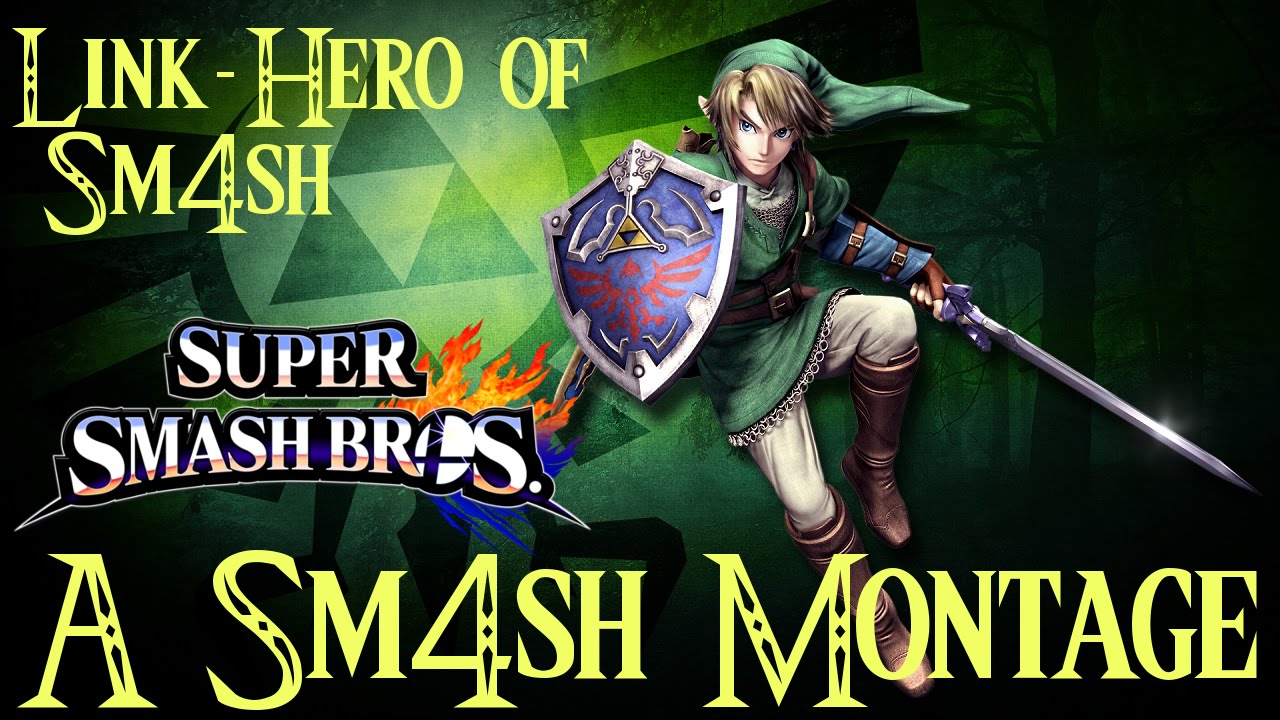 Smash 4 Link Montage Combo Video - Link Hero of Smash - YouTube