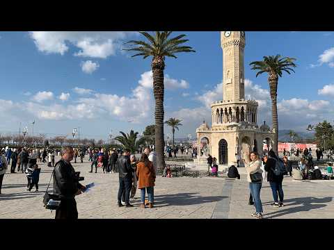 İzmir’in Kalbi Olan Bu Meydanı Daha Önce Gördünüz Mü? Konak’tan Renkli Görüntüler! - Kemeraltı
