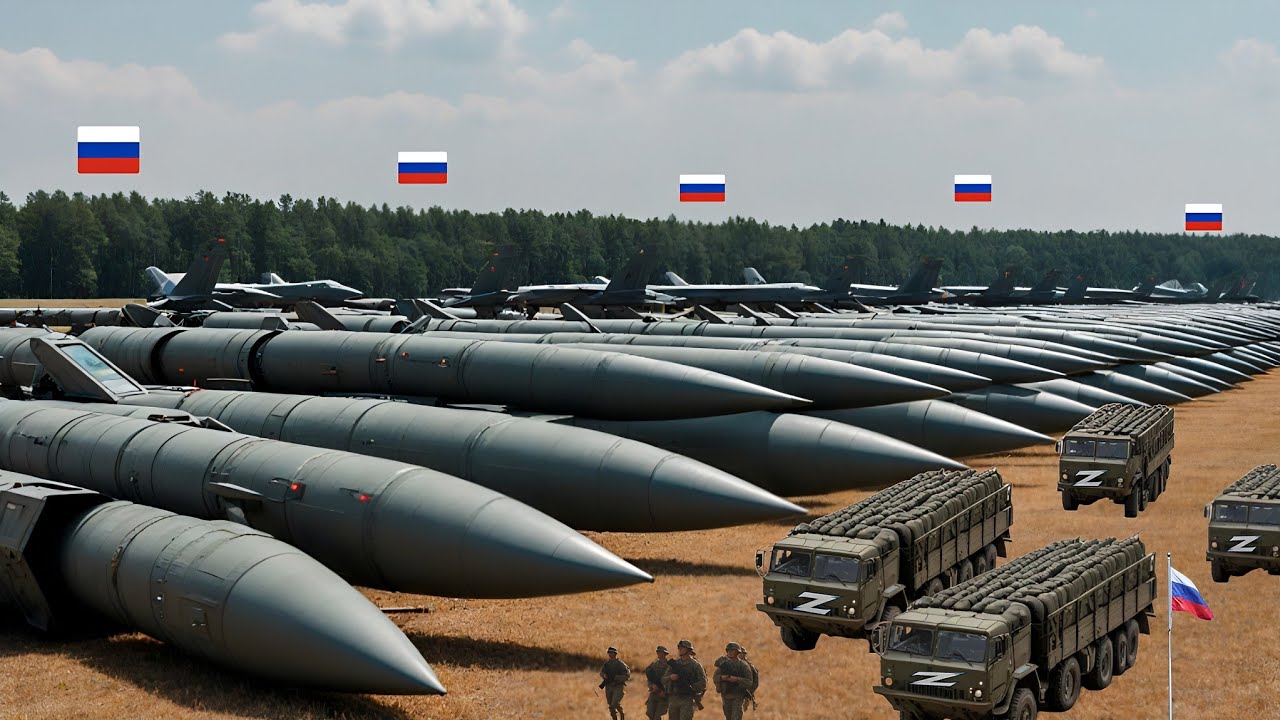 Today! A secret Russian missile storage warehouse was discovered and ...