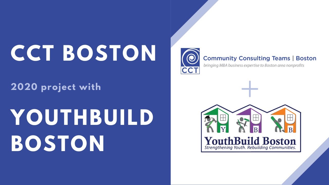CCT Boston's Project with YouthBuild Boston - YouTube