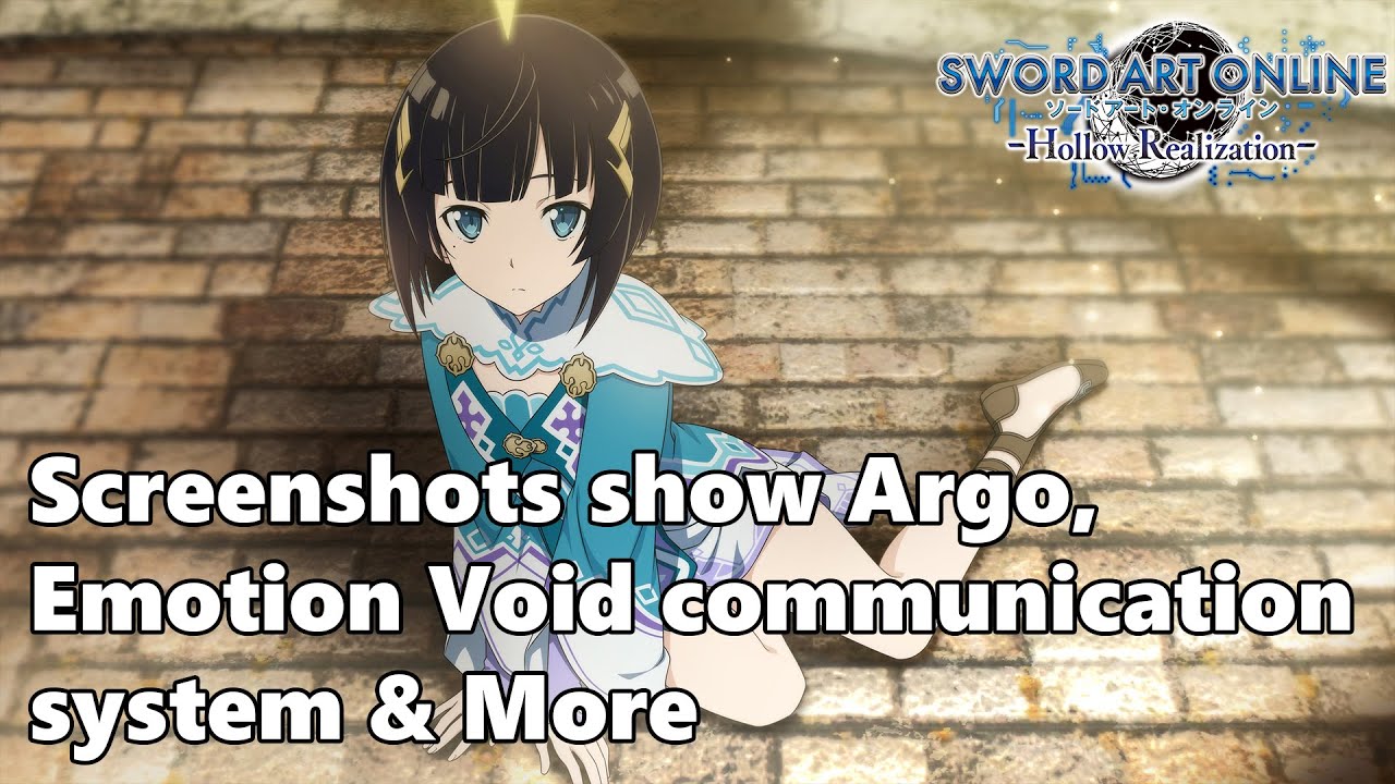 Sword Art Online: Hollow Realization - Emotion Void Communication ...