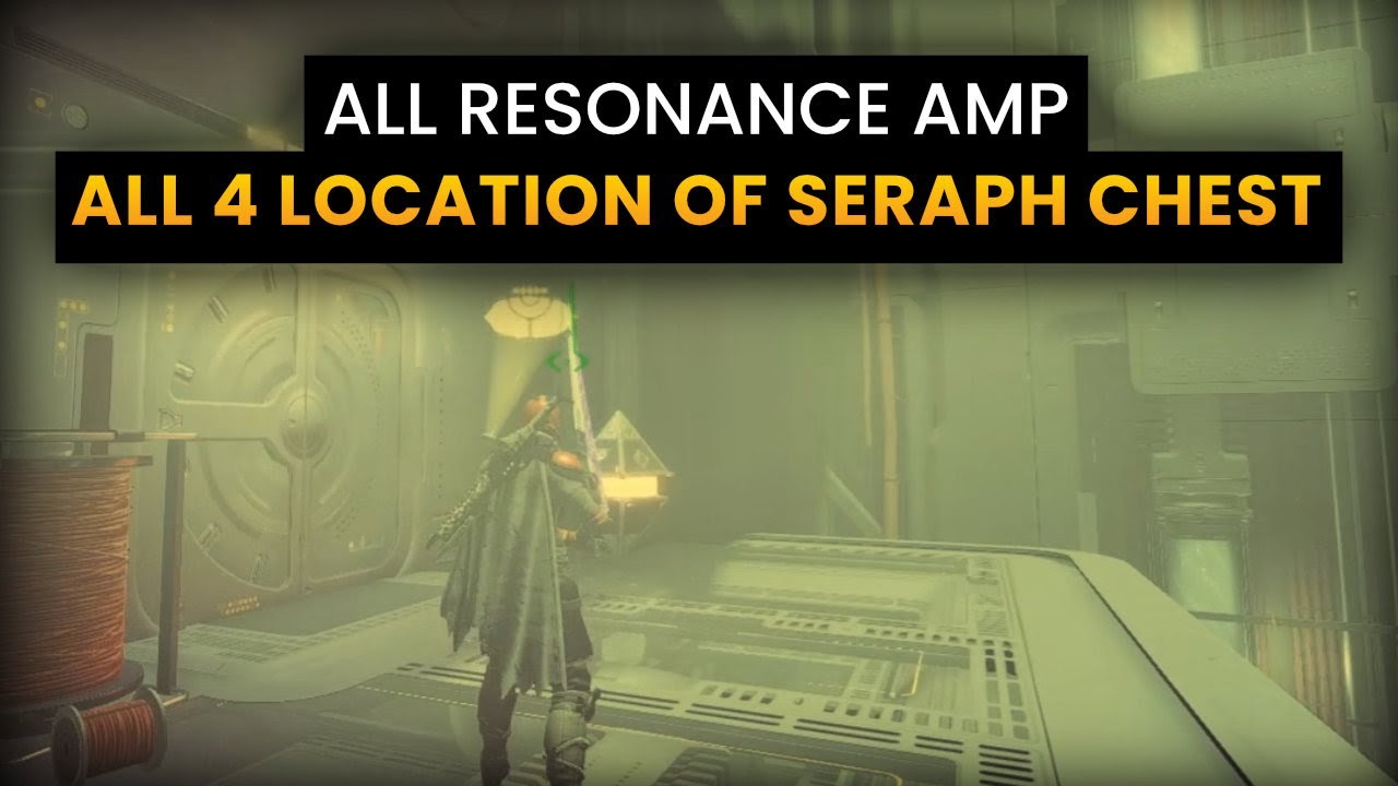 All 4 Seraph Chest Location in Operation Seraph's Shield - YouTube