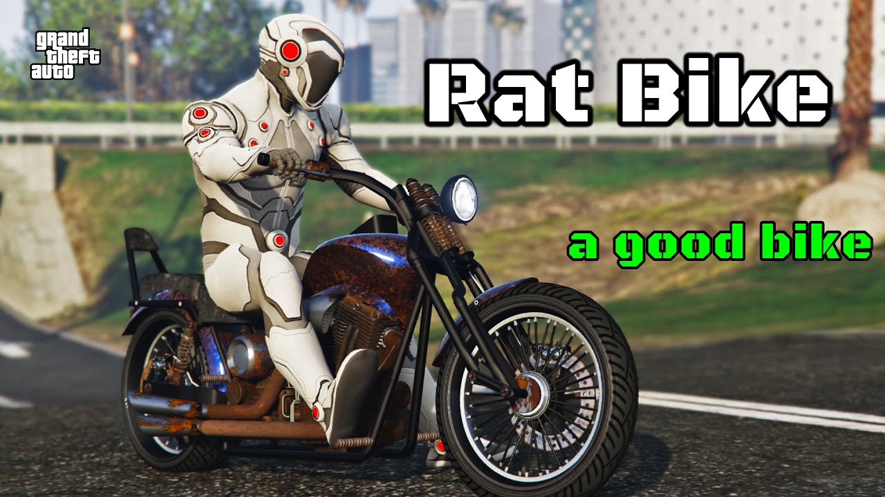 Rat Bike Review & Best Customization | GTA Online | Cheap Chopper ...