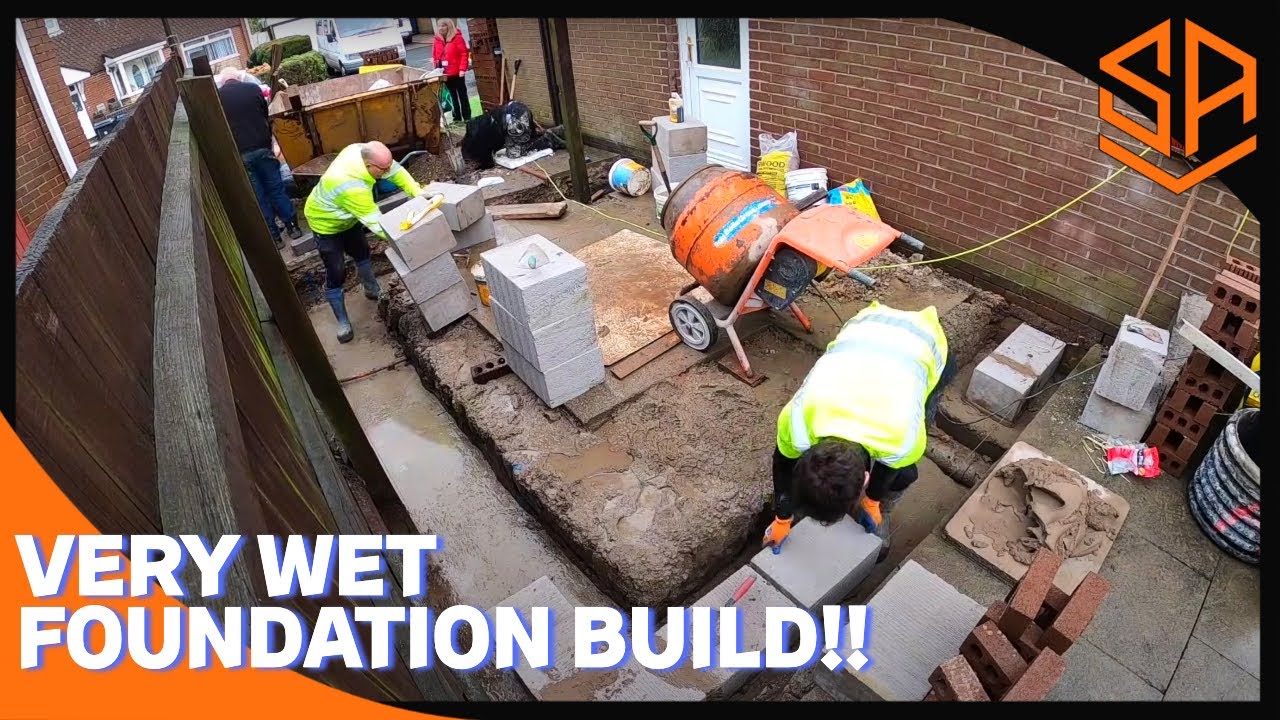 CONSERVATORY BRICKWORK UP TO DPC - YouTube