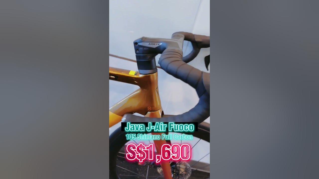 𝟮𝟬𝟮𝟯 𝗝𝗮𝘃𝗮 𝗝.𝗔𝗶𝗿 𝗙𝘂𝗼𝗰𝗼 105 Shimano in Full Carbon for only S$1,690 🤩 ...