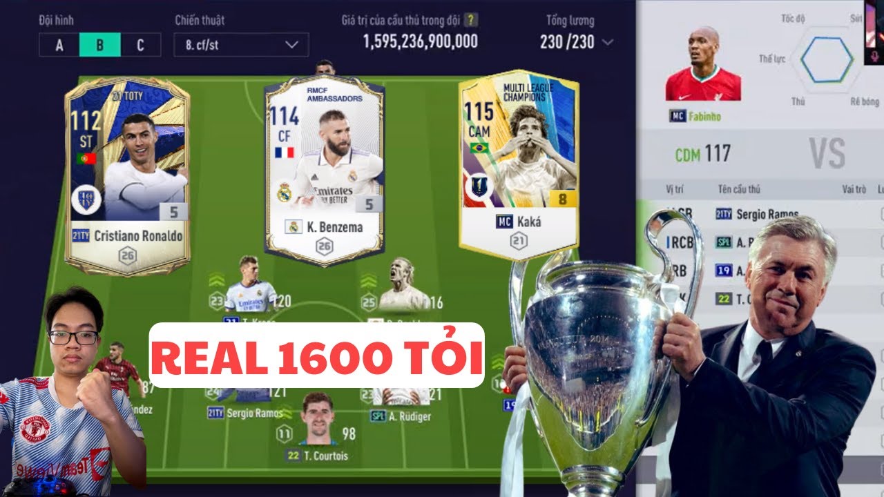 FO4 | CÙNG THE CHILLEST TRẢI NGHIỆM TEAM REAL 1600 TỎI VỚI BENZEMA MÙA ...