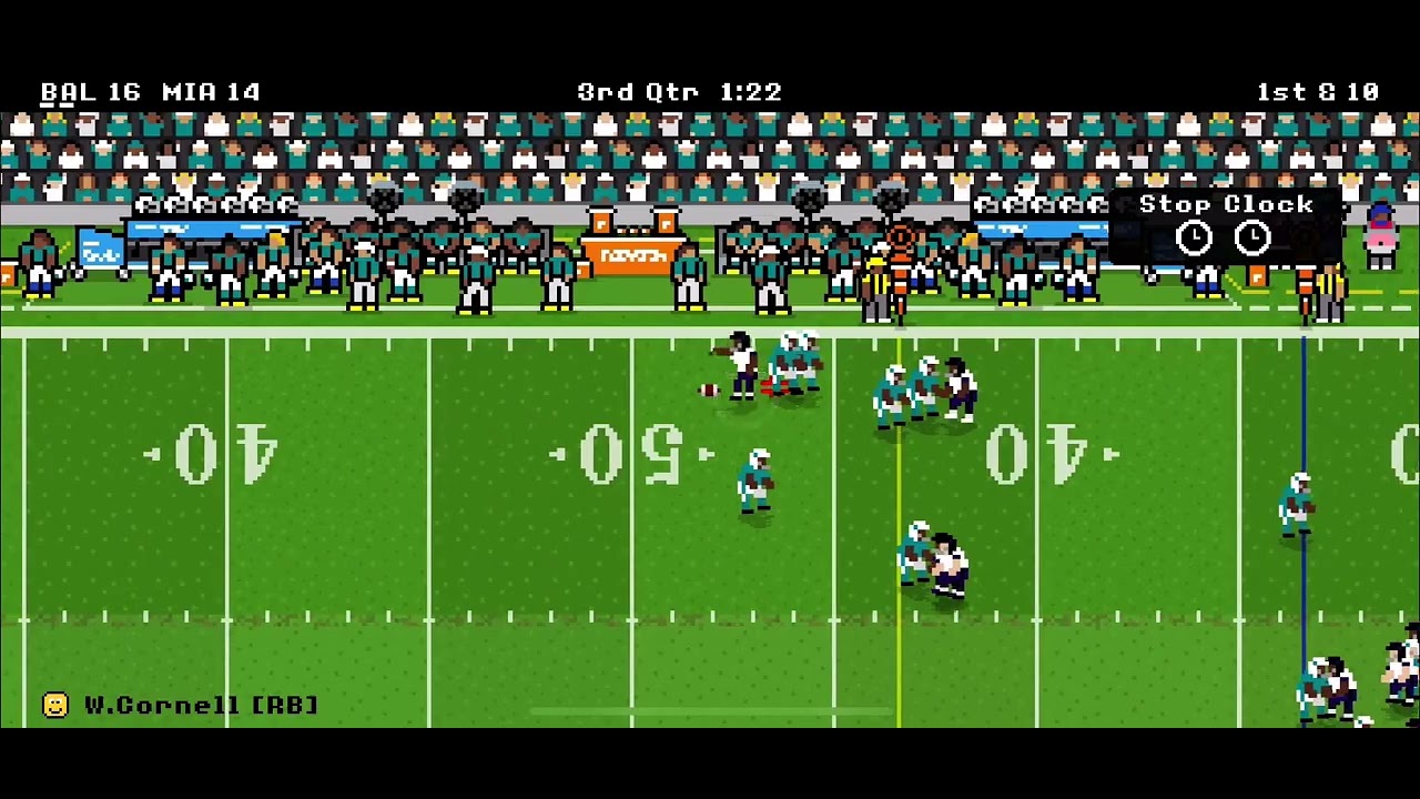 Retro bowl gameplay - YouTube