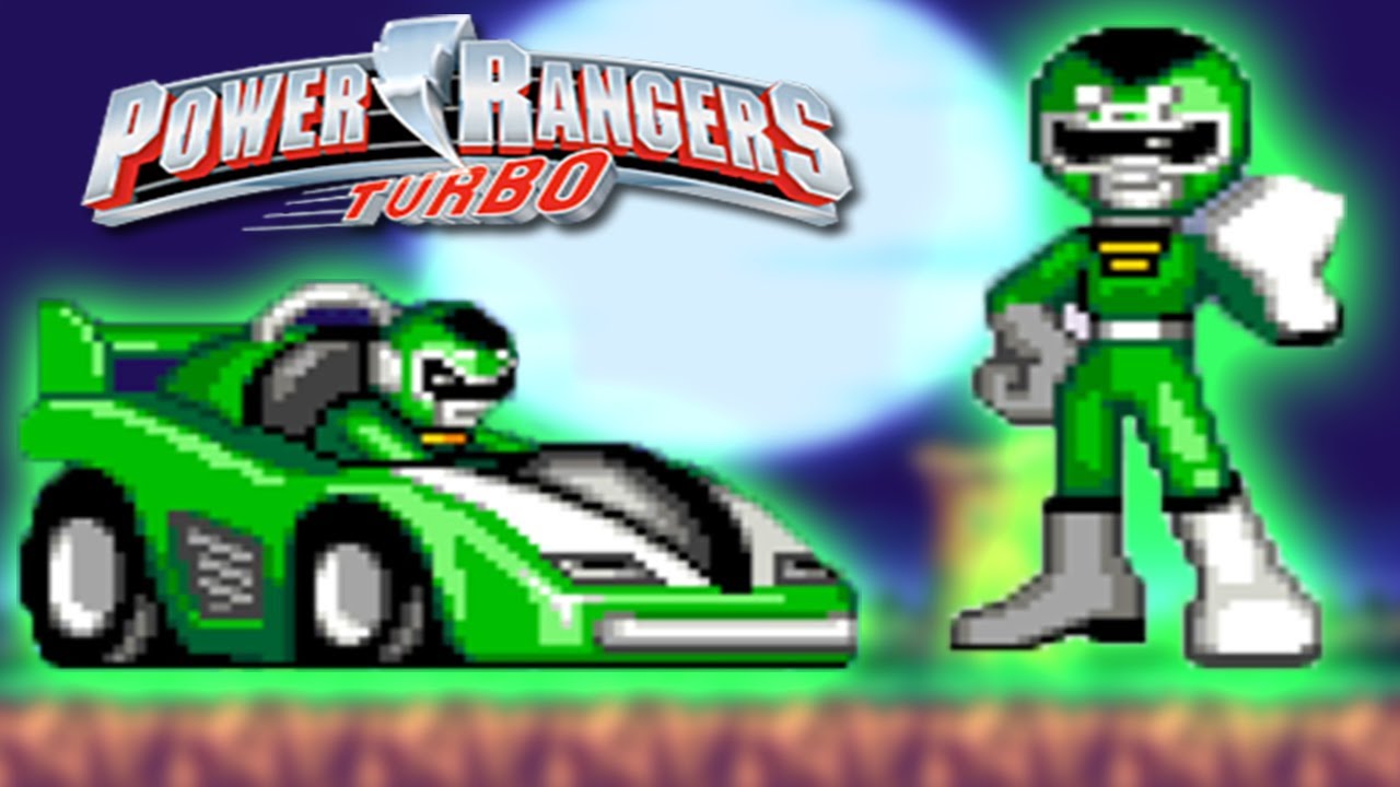 Power Rangers Turbo: Gekisou Sentai Carranger - (Super Nintendo) - ATÉ ...