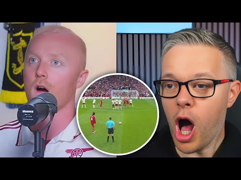 Crazy LIVE Reactions To Szoboszlai Free Kick vs Arsenal