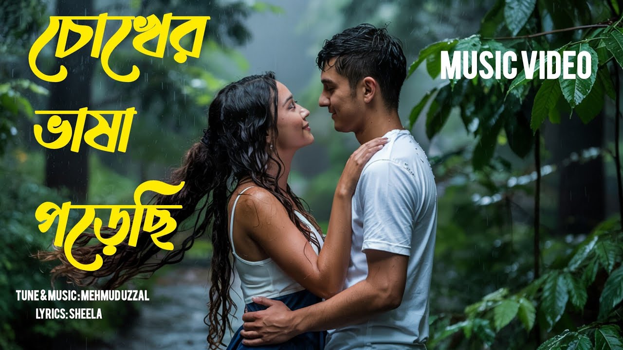 চোখের ভাষা পড়েছি যখন | Choker Vasa Porechi Jhokon | Mehmud Uzzal | New Bangla Music Video 2025 ...