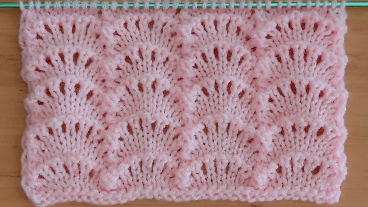 Beautiful knitting pattern - YouTube