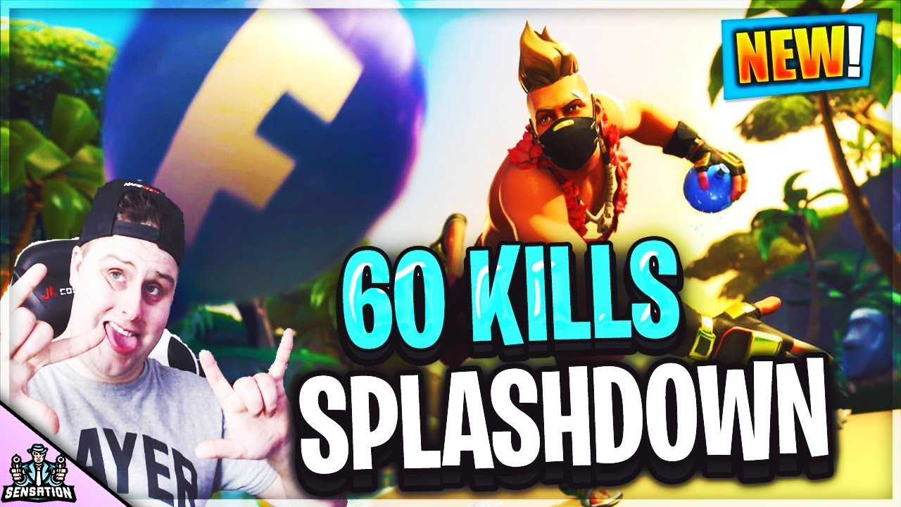 60 KILL Duos Splashdown Fortnite VICTORY ROYALE - YouTube