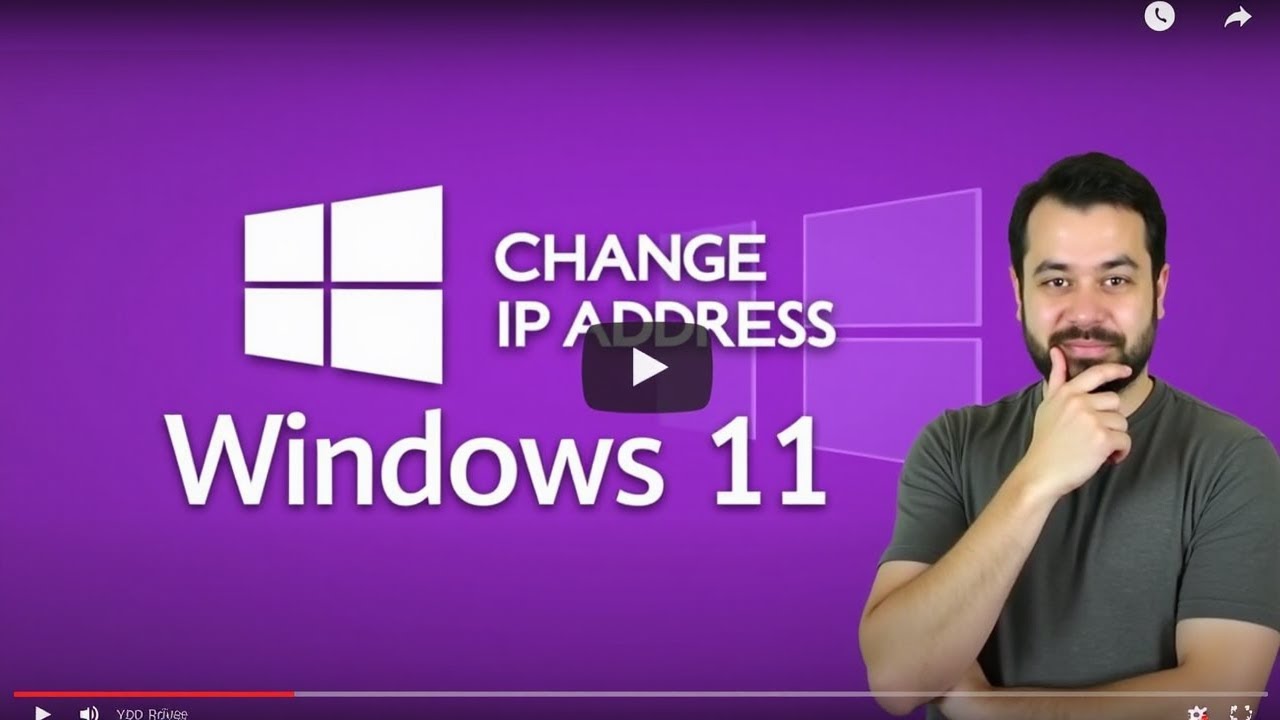 How to change IP address in windows 11 for FREE in under 2 minutes ...